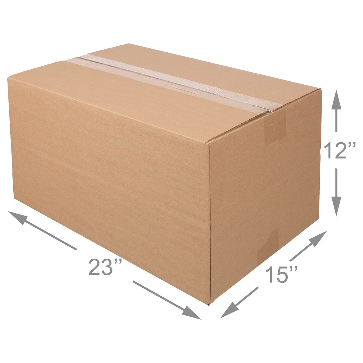 23" x 15" x 12" | Corrugated Boxes | Paramount L'Entrepot